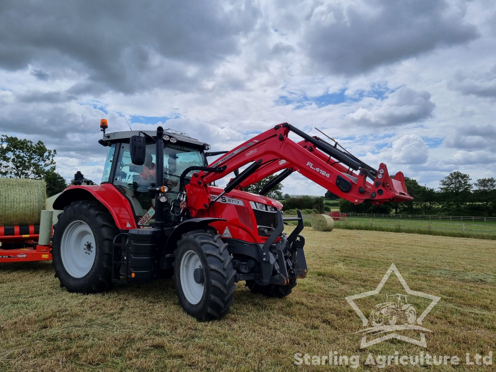 Massey Ferguson 6713S and Loader