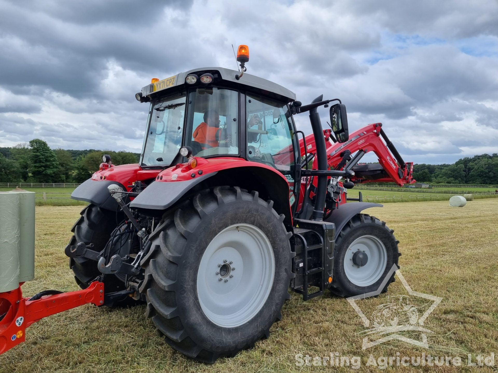 Massey Ferguson 6713S and Loader