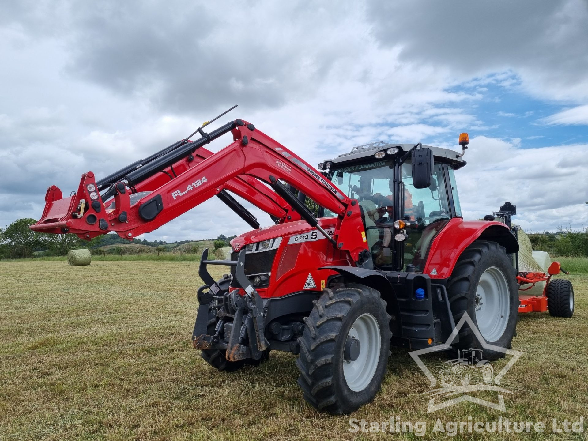 Massey Ferguson 6713S and Loader