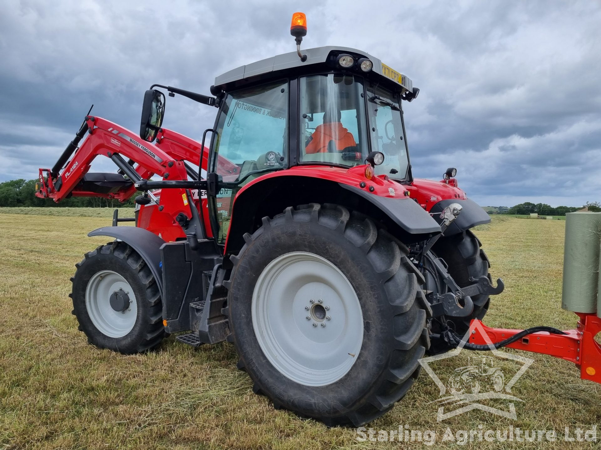 Massey Ferguson 6713S and Loader